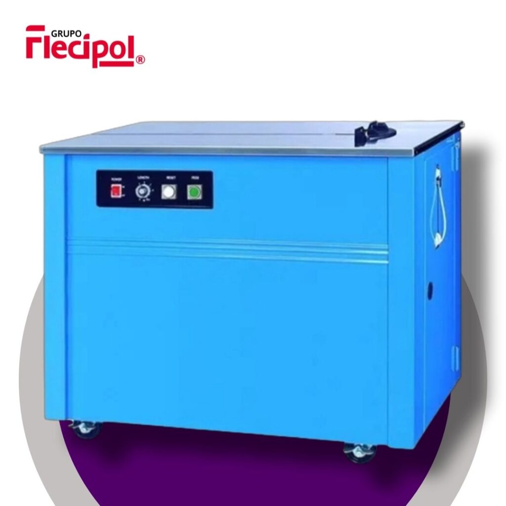 Máquina encintadora semi automatica WT553 - Flejes Cintas y Polietileno
